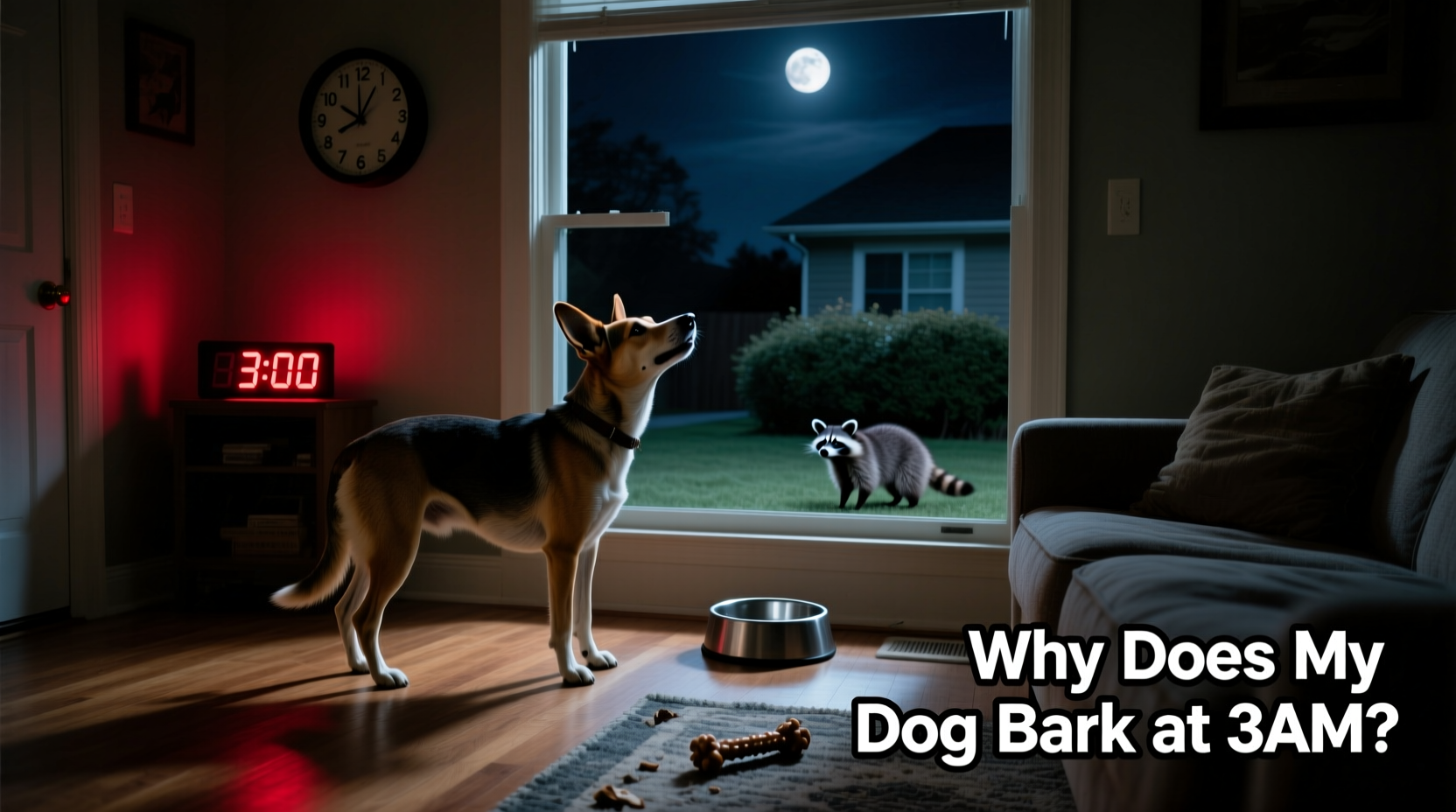 Why Does My Dog Bark At 3am Every Night Possible Causes Explored
