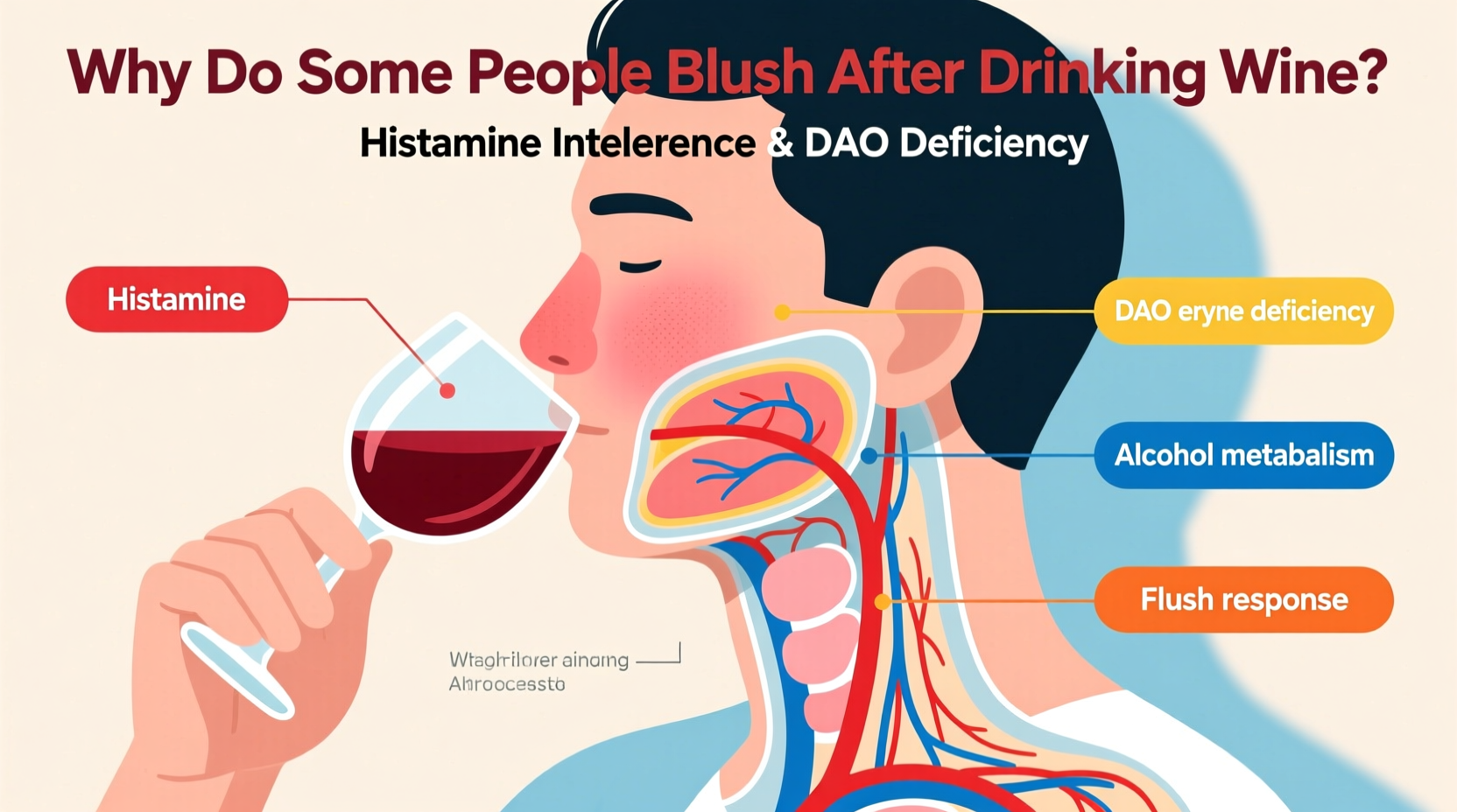 Why Do Some People Blush After Drinking Wine Histamine Reactions Explained