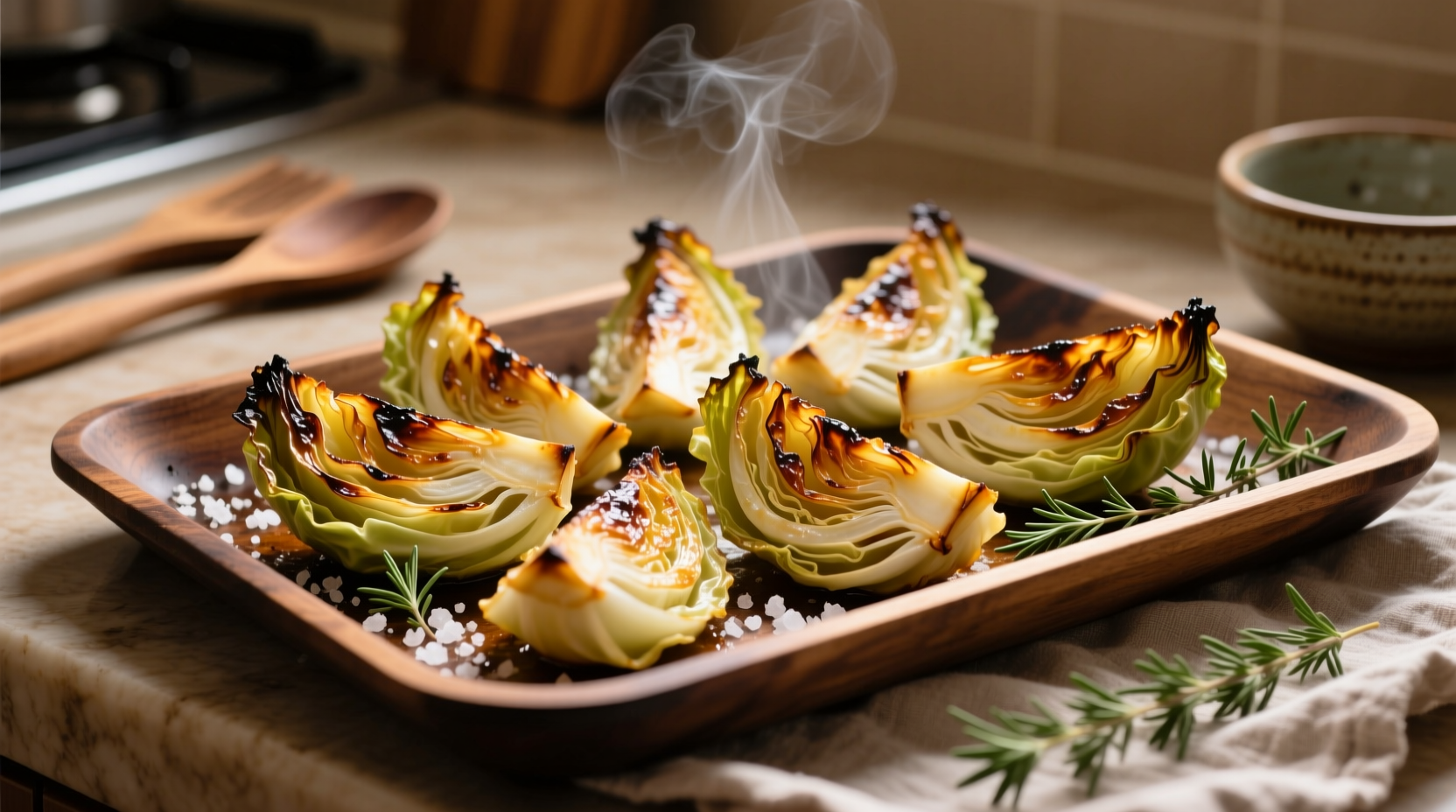 Oven-Roasted Cabbage: Crispy Edges in 30 Minutes