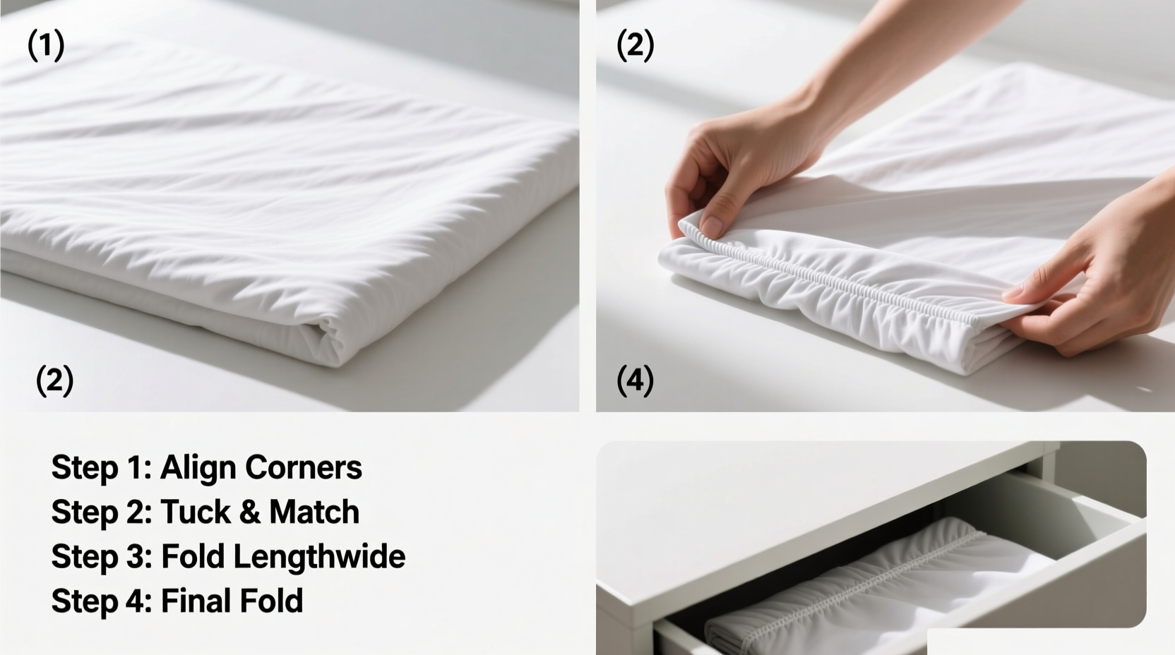 Best Techniques To Fold Fitted Sheets So They Actually Stay Folded