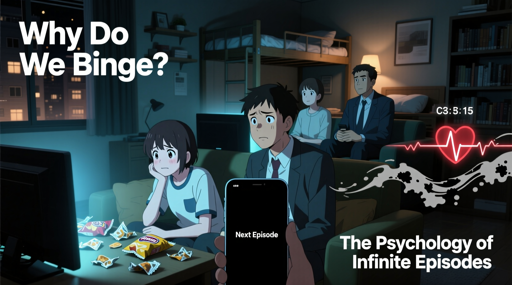Why Do People Binge Watch Anime And What Psychological Effects It Has