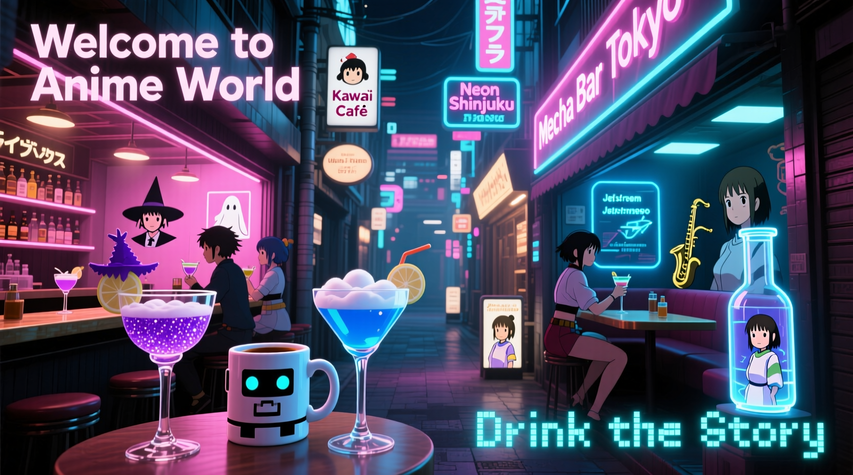 Anime Bars In Tokyo Real Places Fans Must Visit For Themed Drinks