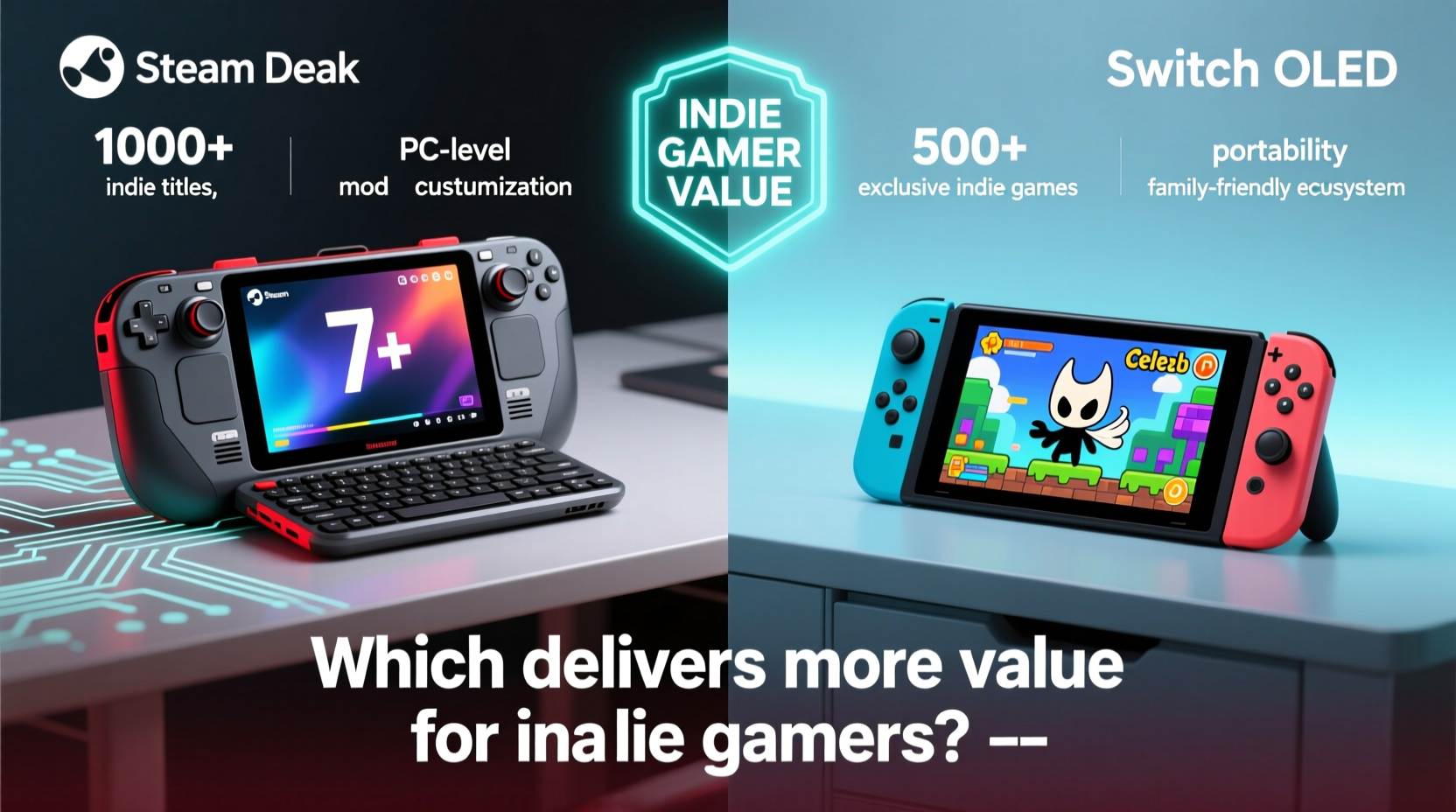 Steam Deck Vs Nintendo Switch Oled Which Handheld Delivers More Value ...