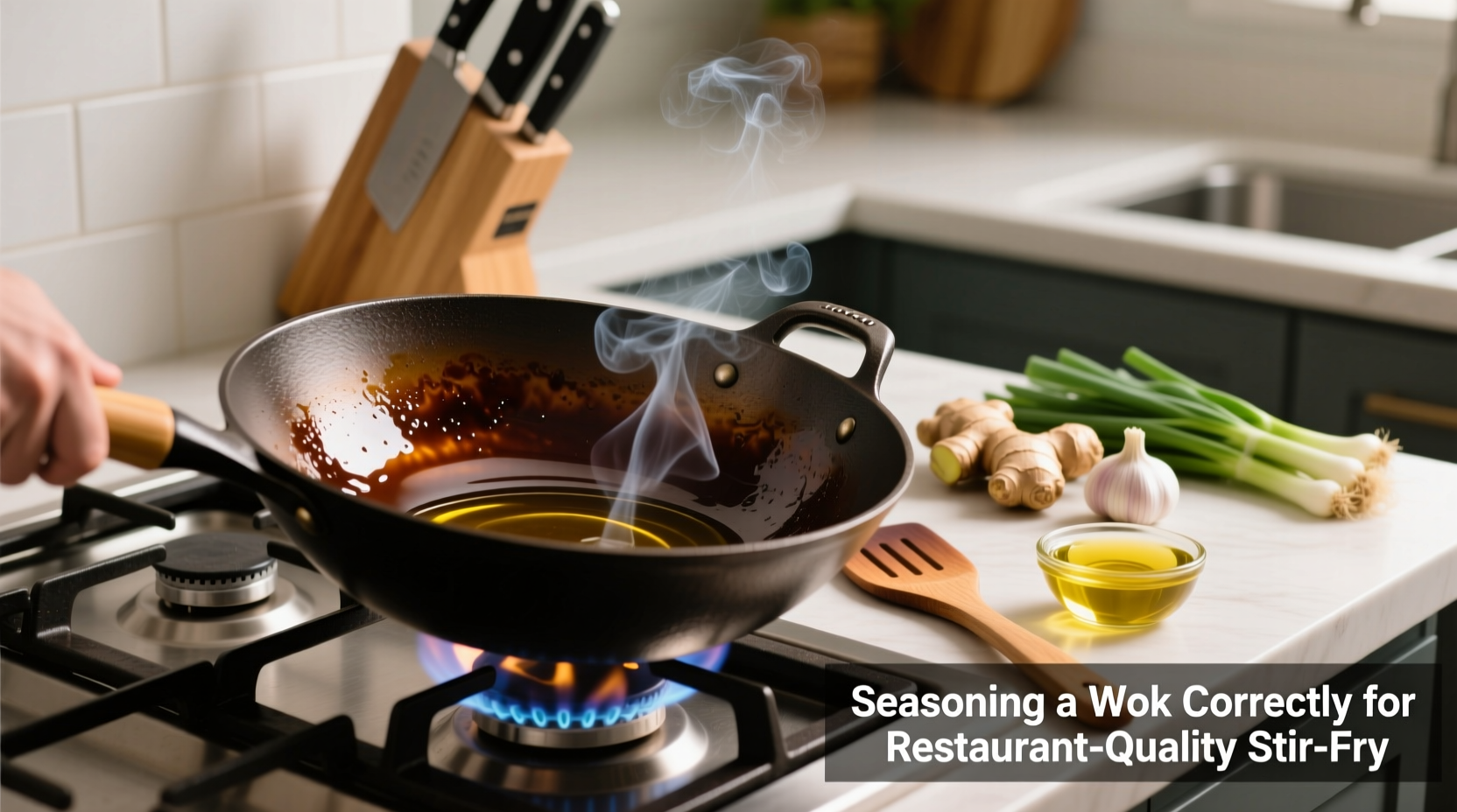 How To Season A Wok Correctly For Restaurant Quality Stir Fry At Home