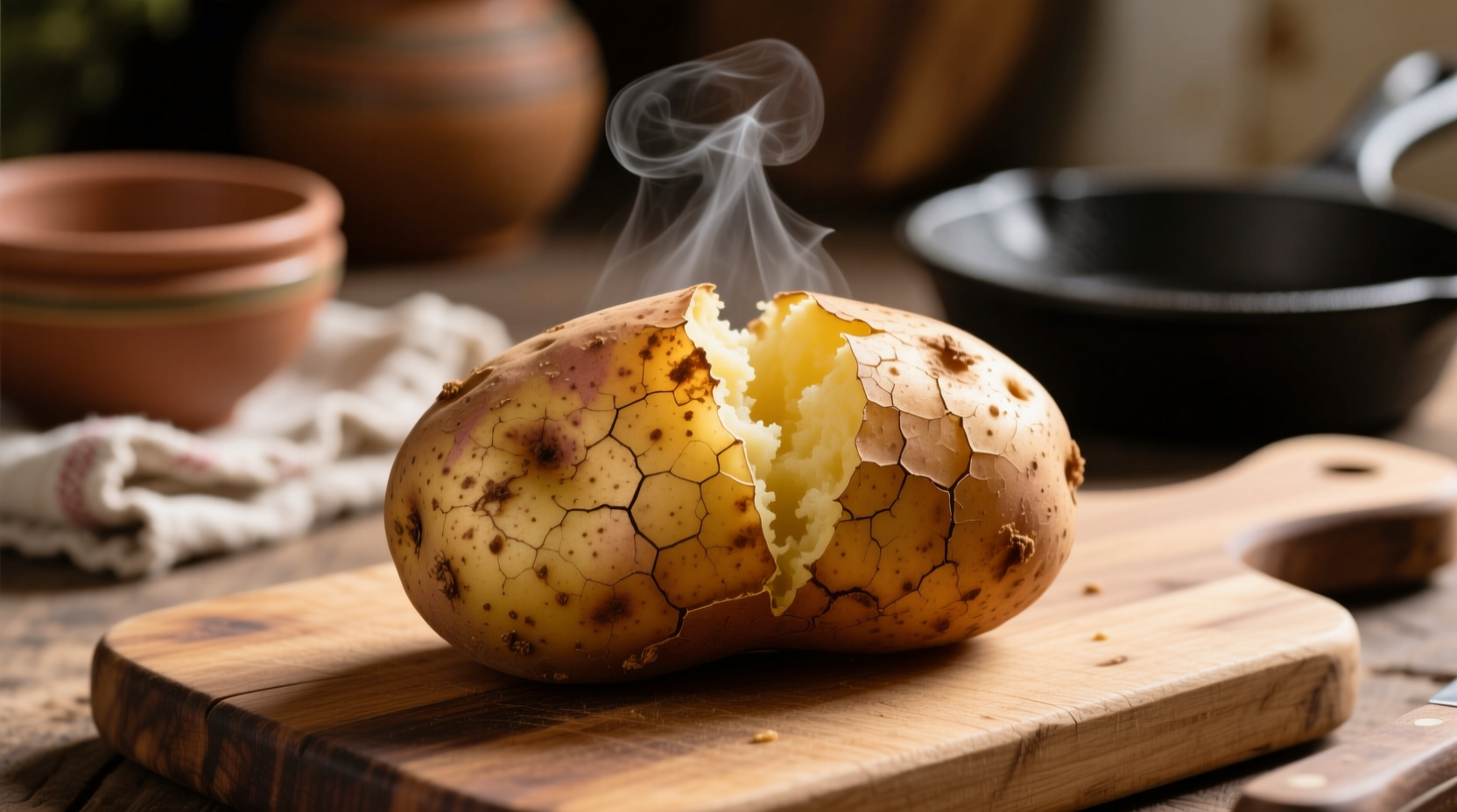 Salt Baked Potato Crisp: Crispy Skin Without Oil Guide