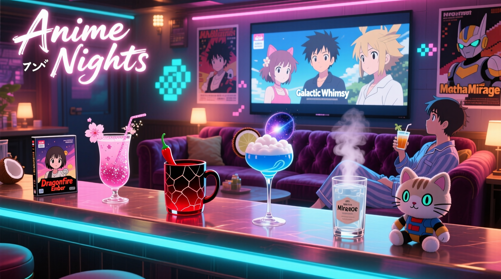 How To Pair Anime-themed Cocktails With Binge-watching Marathons