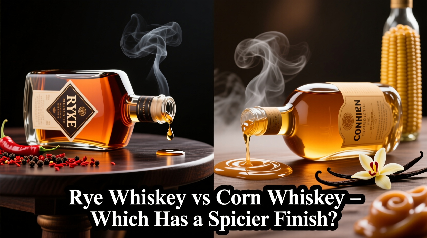 Rye Whiskey Vs Corn Whiskey Which Has A Spicier Finish