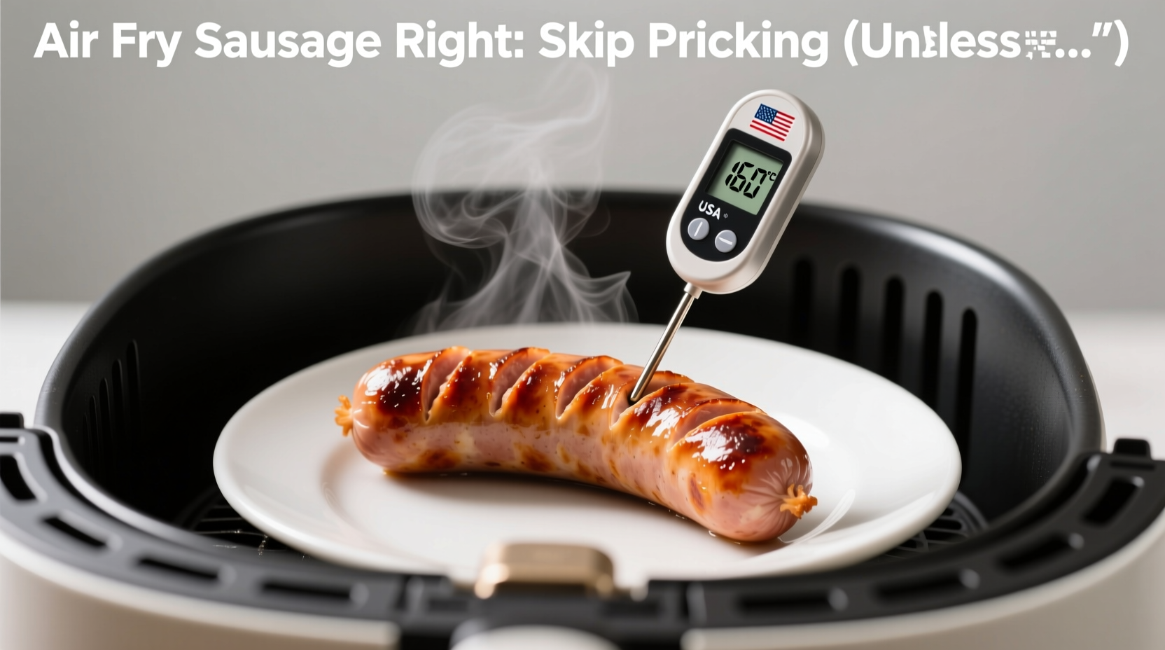 Air Fry Sausage Right: Skip Pricking (Unless...)