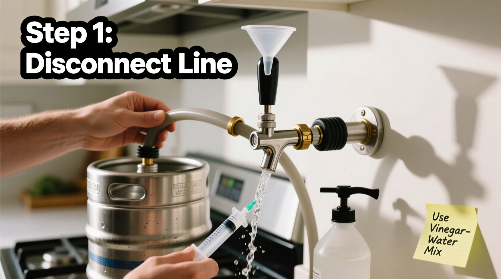 How To Clean A Keg Line At Home Without Professional Gear