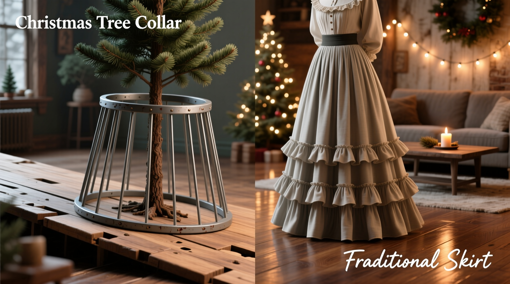 Christmas Tree Collar Vs Skirt