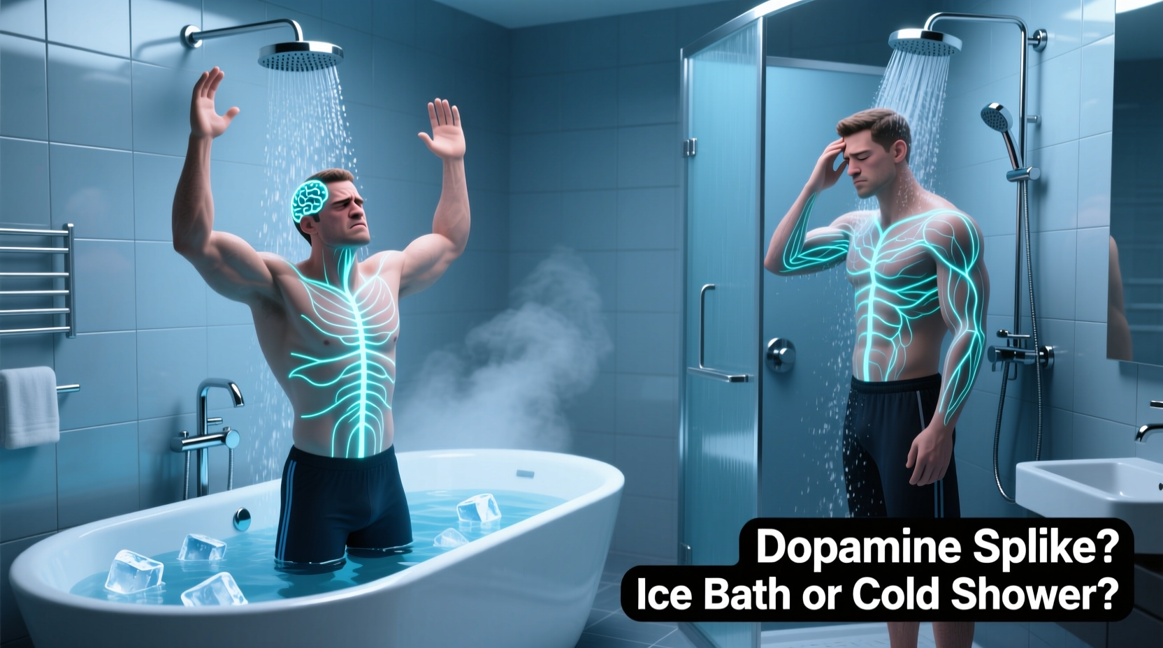 Ice Bath Vs Cold Shower Do You Really Need A Tub To Get The Dopamine Spike