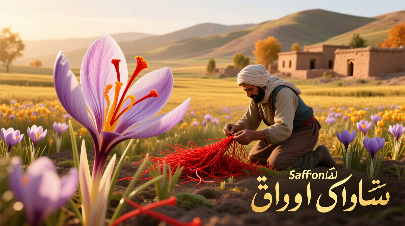 Dónde crece el azafrán: Guía definitiva de cultivos y orígenes