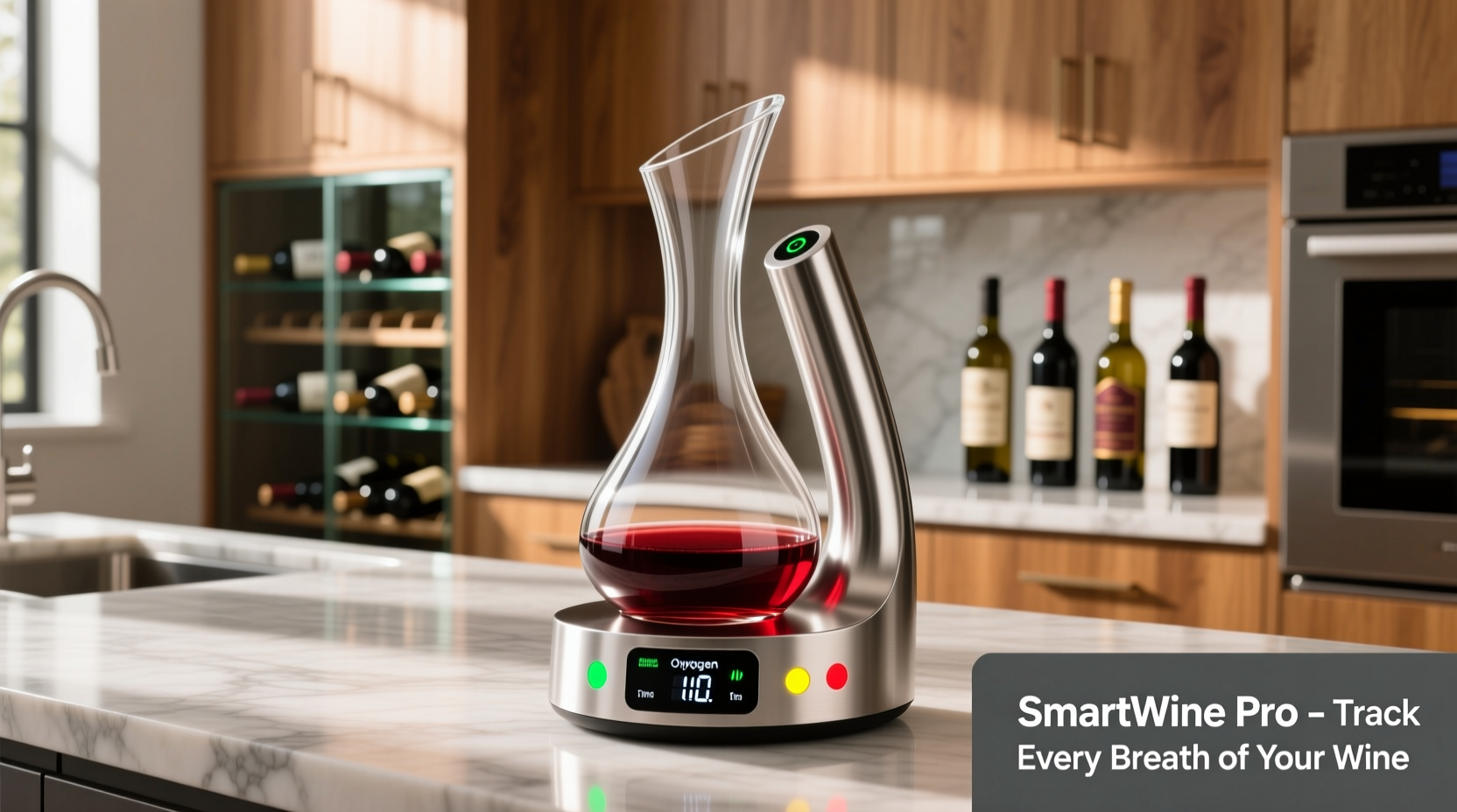 Best Smart Decanters That Track Wine Exposure And Oxidation Levels
