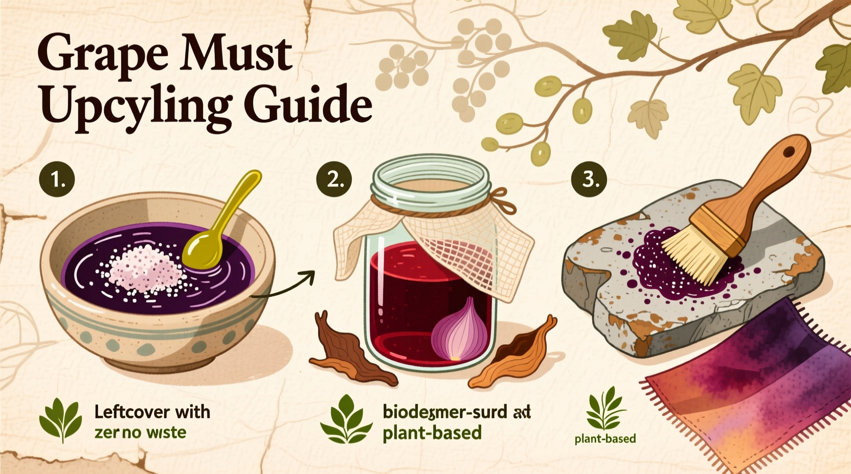 How To Use Leftover Grape Must For Eco-friendly Cleaning Scrubs And ...