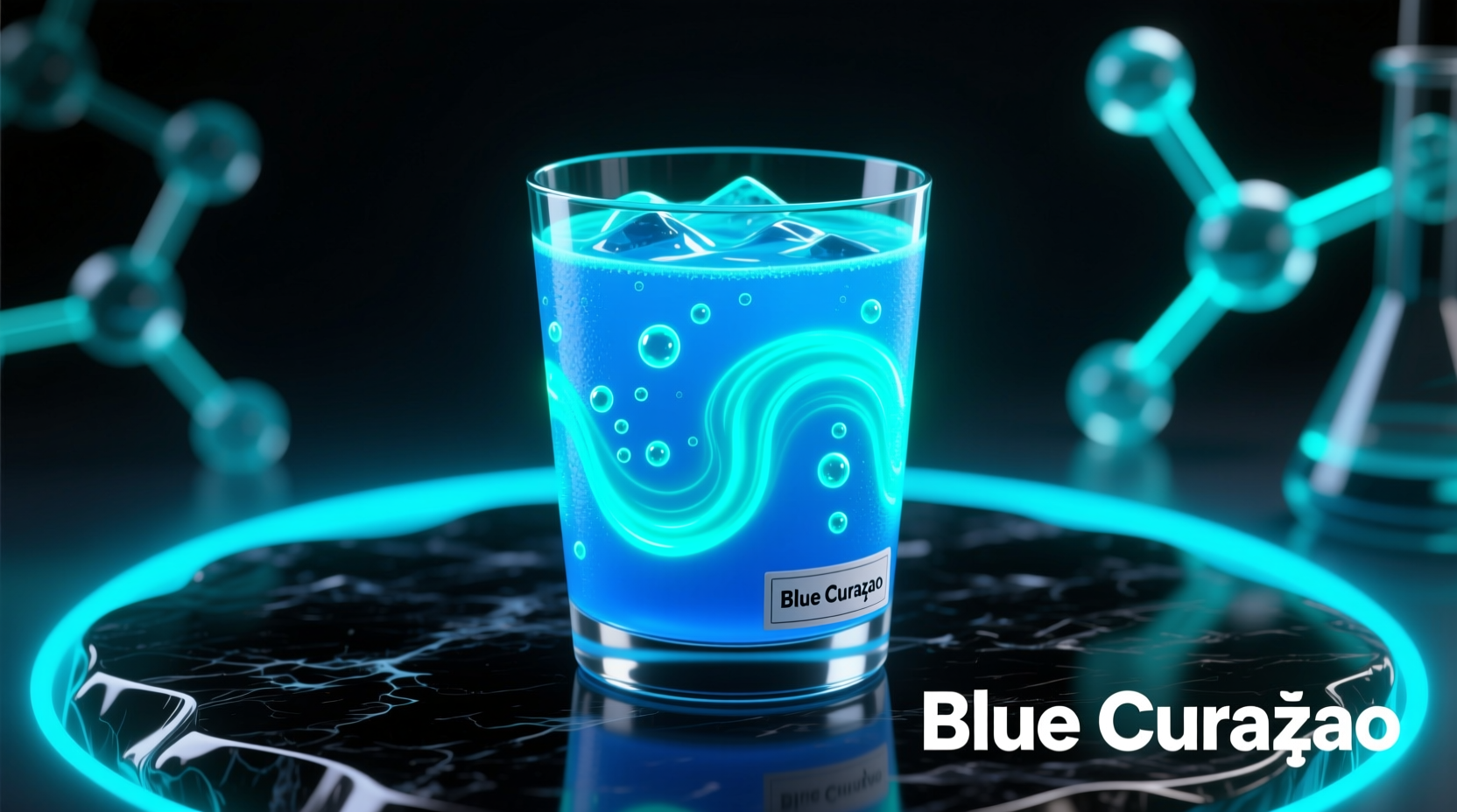 Blue Curaçao In Drinks Why It Glows Under Blacklight