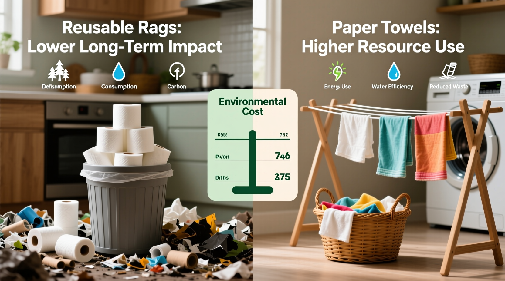 Are Paper Towels Worse For The Environment Than Reusable Rags Truth Check