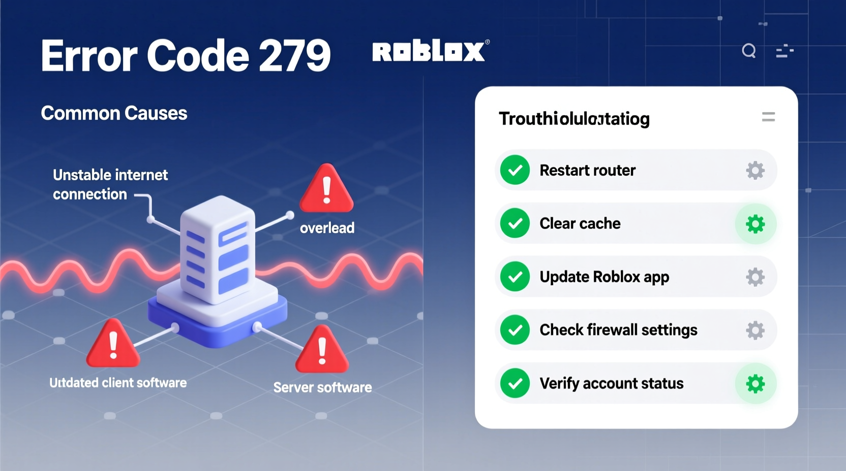 Roblox Error Code 279 Causes And Quick Fixes For Connection Issues