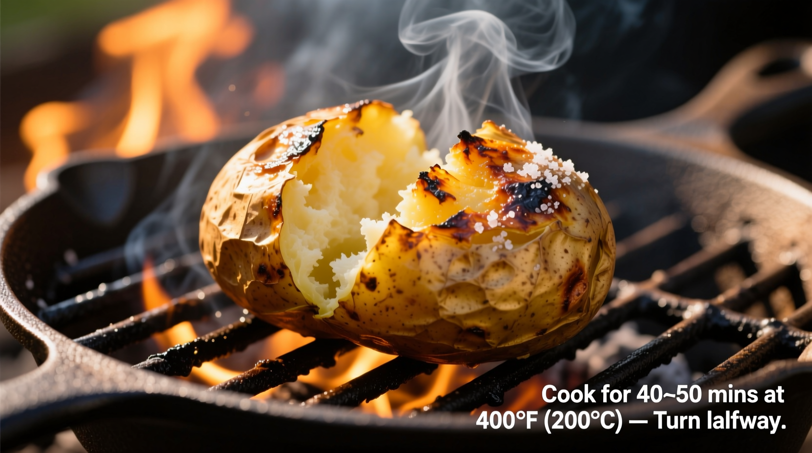 Grilled Baked Potato Time: Perfect in 45-60 Minutes