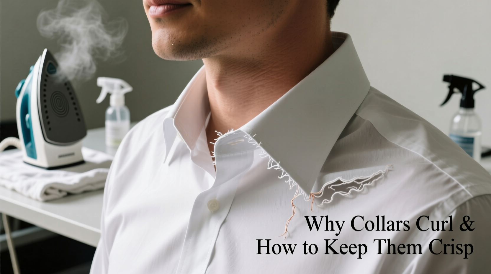 Why Do My Shirt Collars Curl And How To Keep Them Crisp