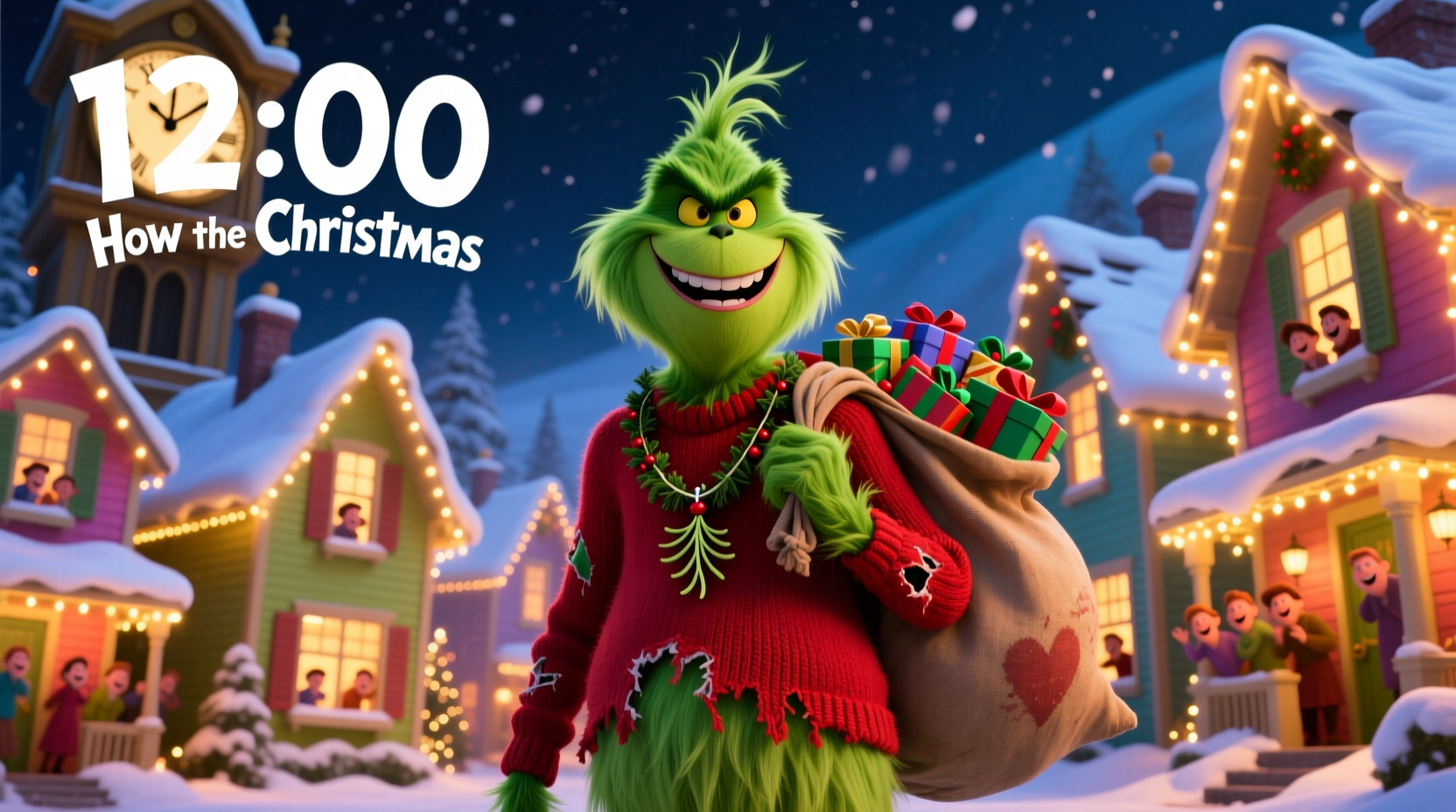 How the Grinch Stole Christmas (2000) Movie Overview