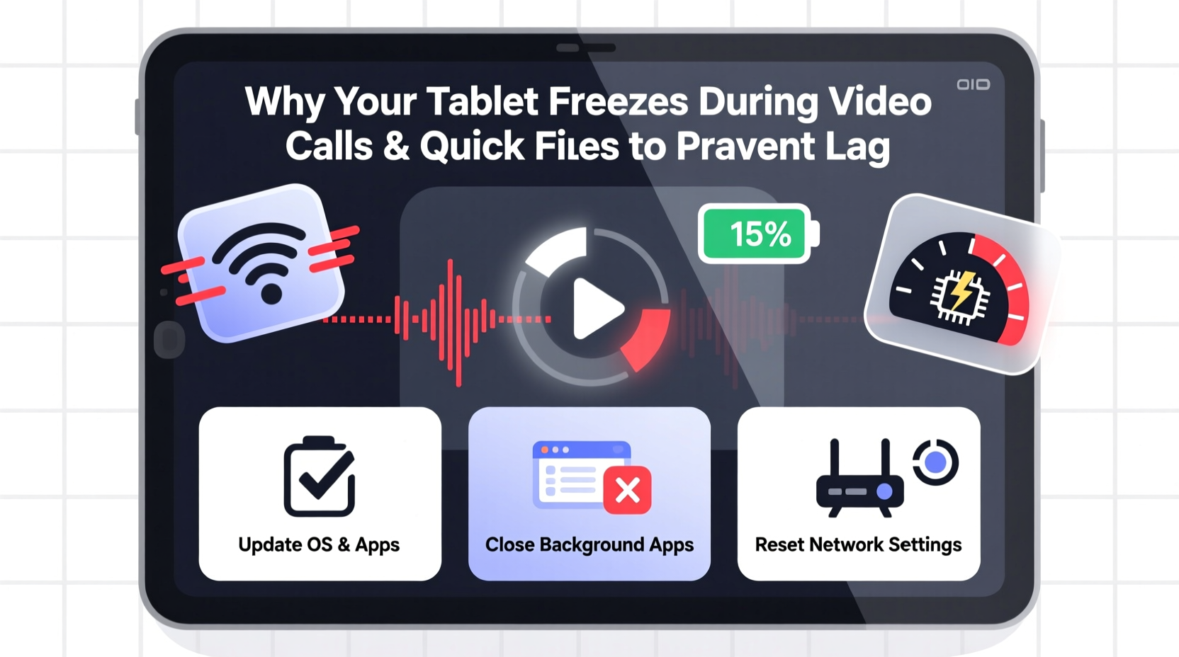 Why Does My Tablet Freeze During Video Calls And Quick Fixes To Prevent Lag