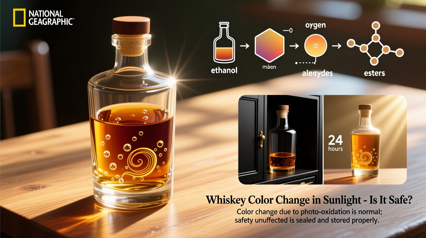 Why Does Whiskey Change Color In Sunlight And Is It Still Safe