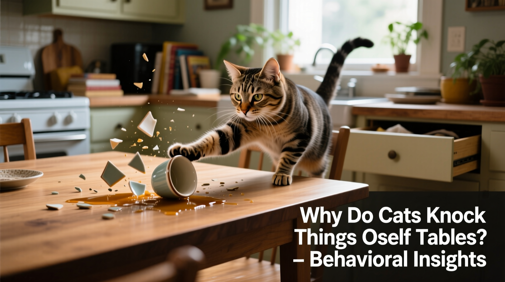 Why Do Cats Knock Things Off Tables Behavioral Insights