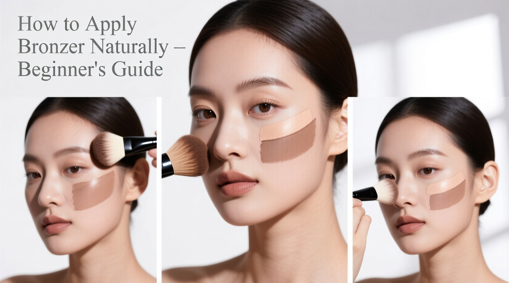 How To Apply Bronzer Naturally For Beginners Without Looking Muddy