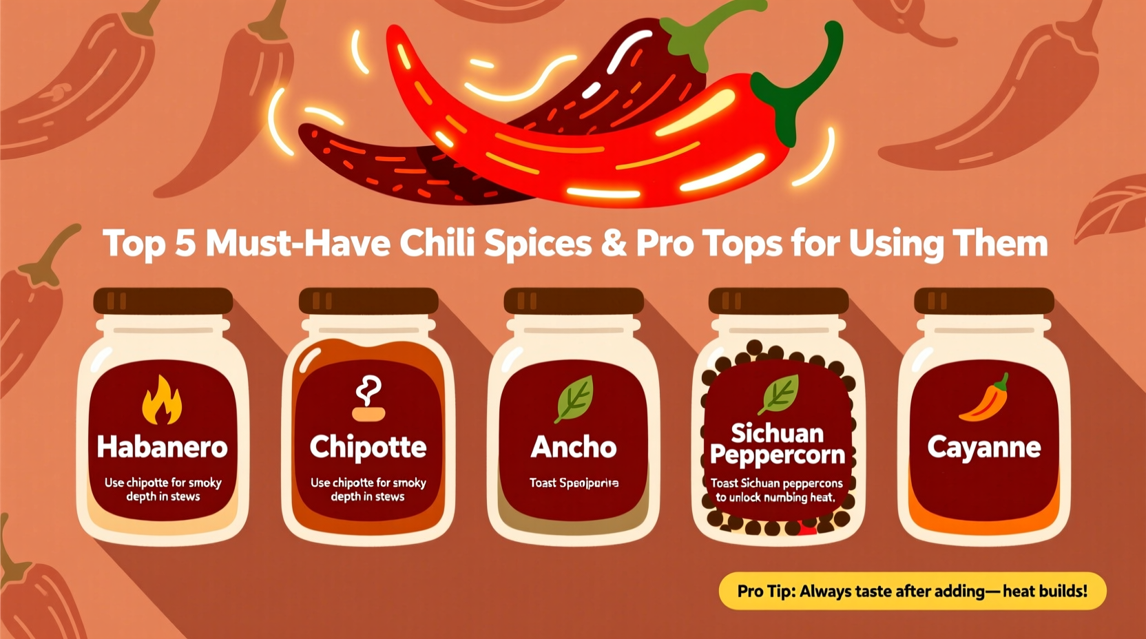 Top 5 Must-Have Chili Spices And Pro Tips For Using Them