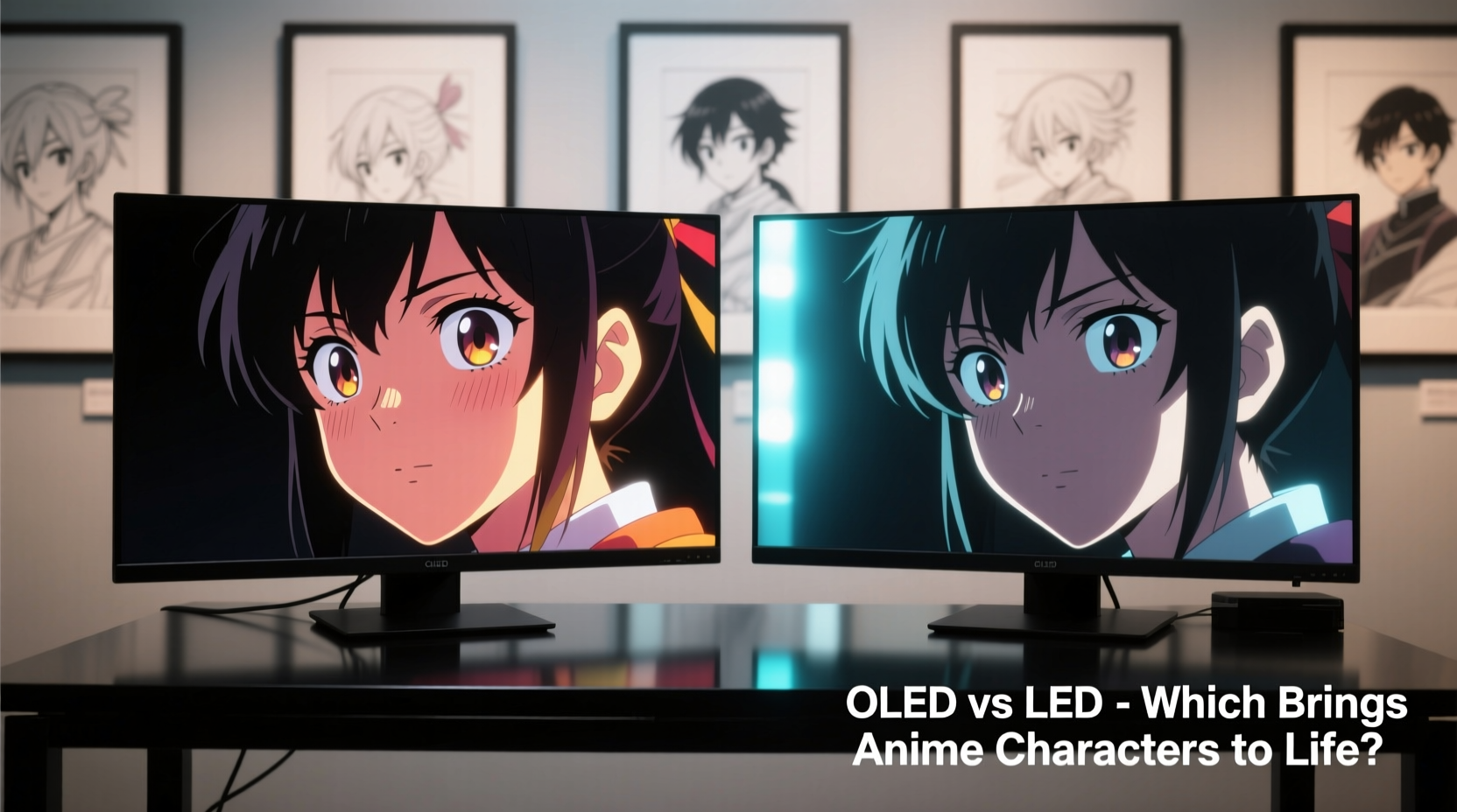Oled Vs Led Monitors For Anime Viewing Which Brings Characters To Life ...