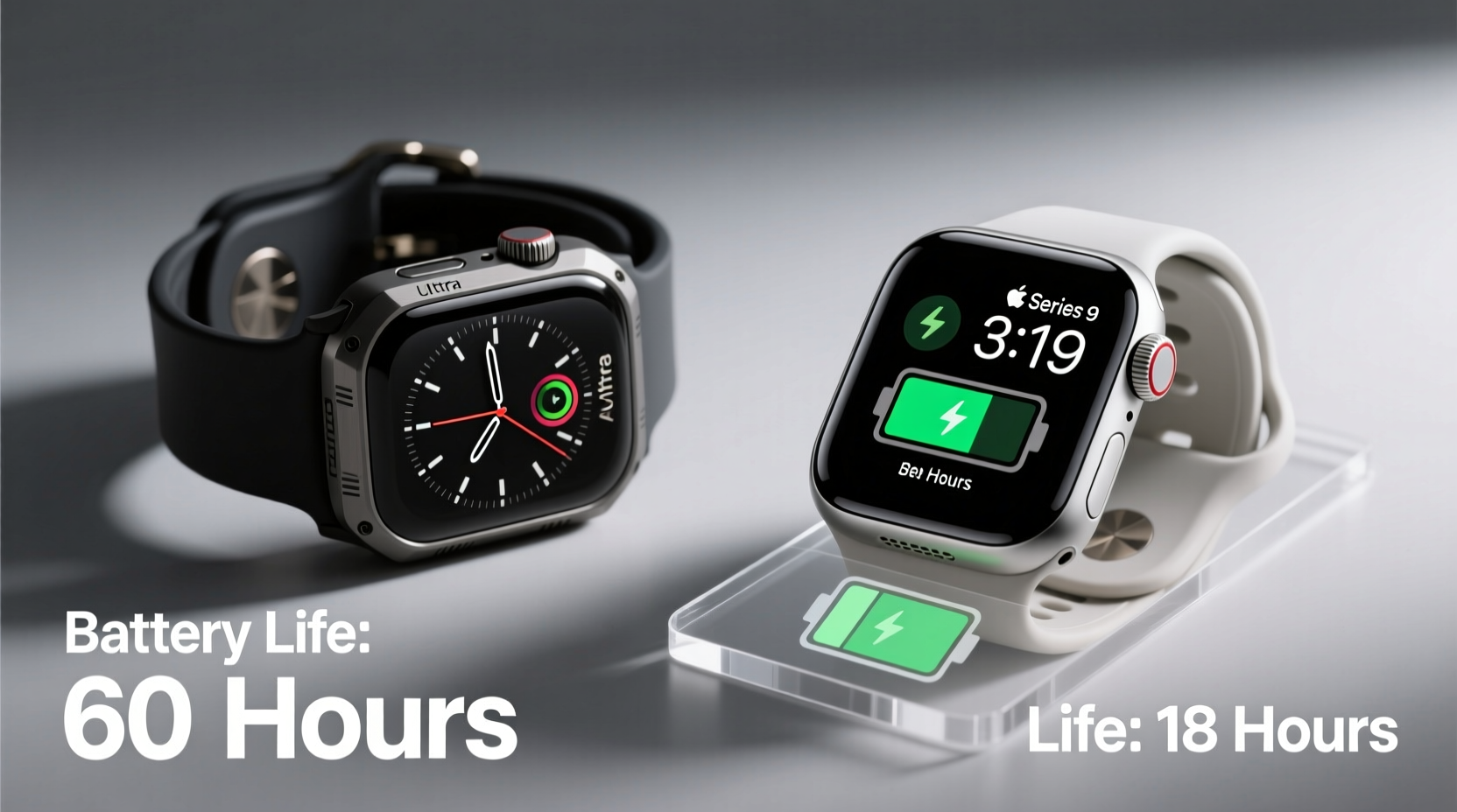 Apple Watch Ultra Vs Series 9 Is The Battery Life Worth The Bulky Size