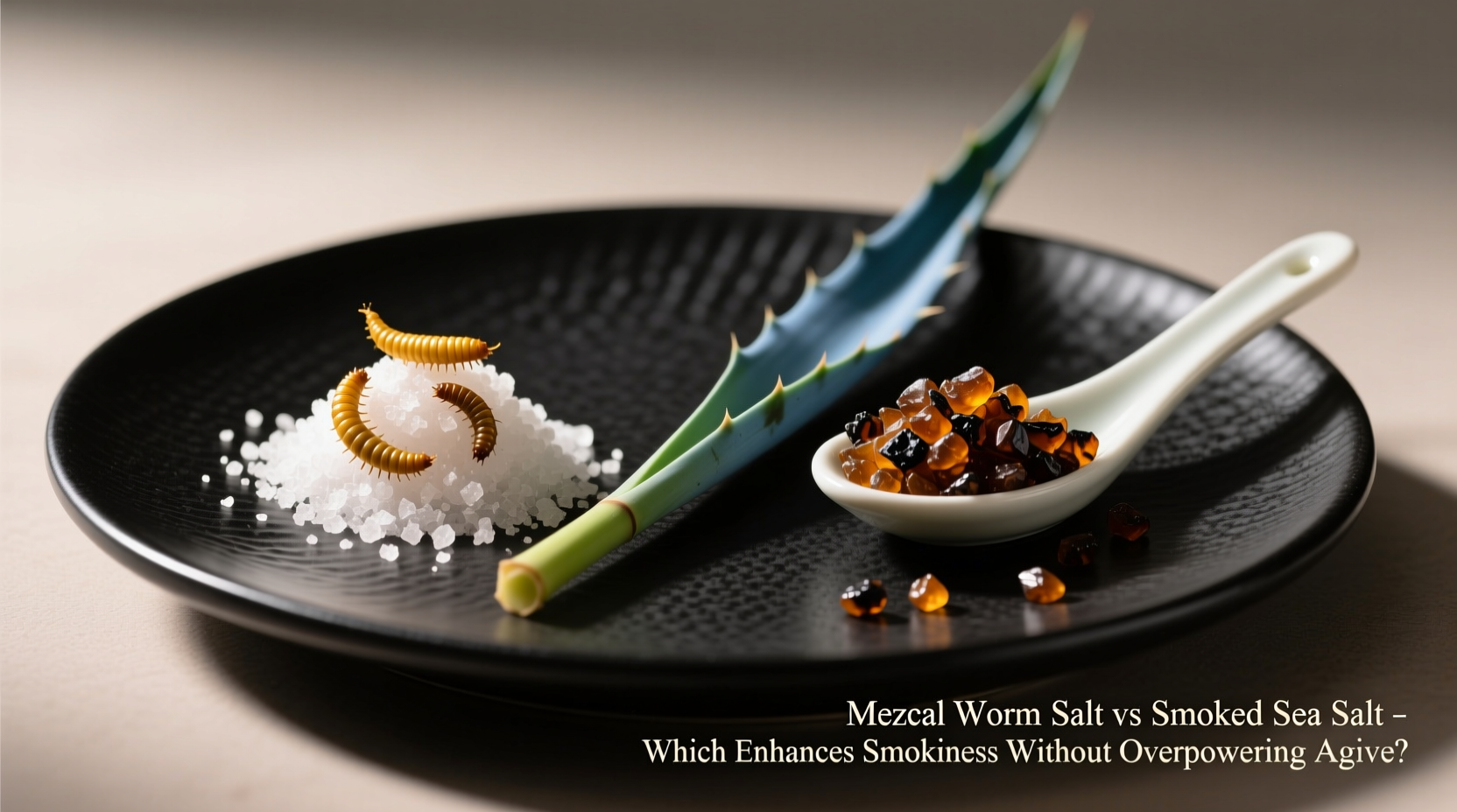 Mezcal Worm Salt Vs Smoked Sea Salt Which Enhances Smokiness Without ...