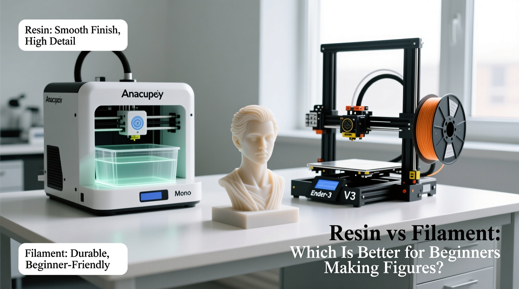 Resin 3d Printer Vs Filament Which Is Better For Beginners Making Figures