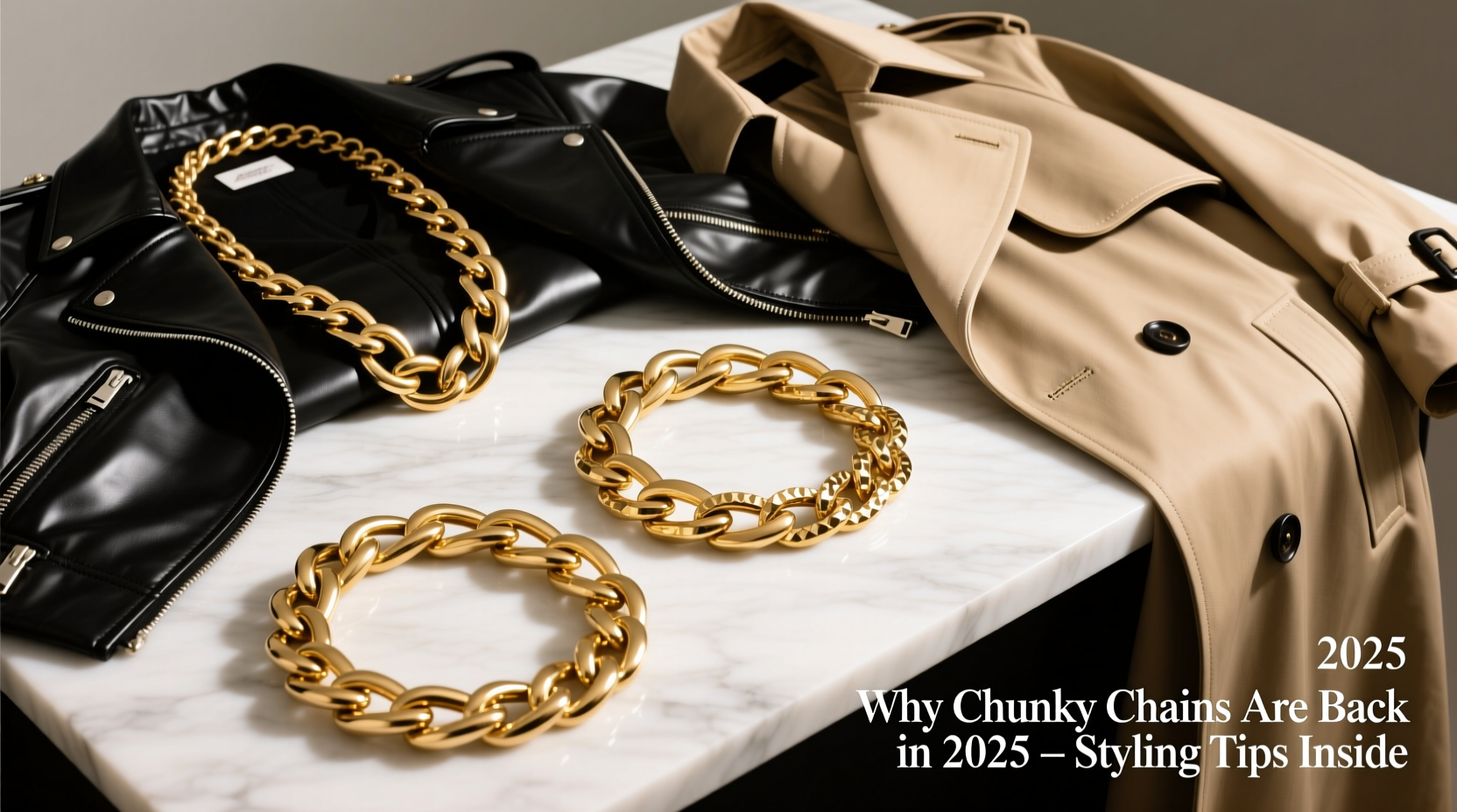 Why Are Chunky Chain Necklaces Making A Comeback In 2025 Styling Tips ...