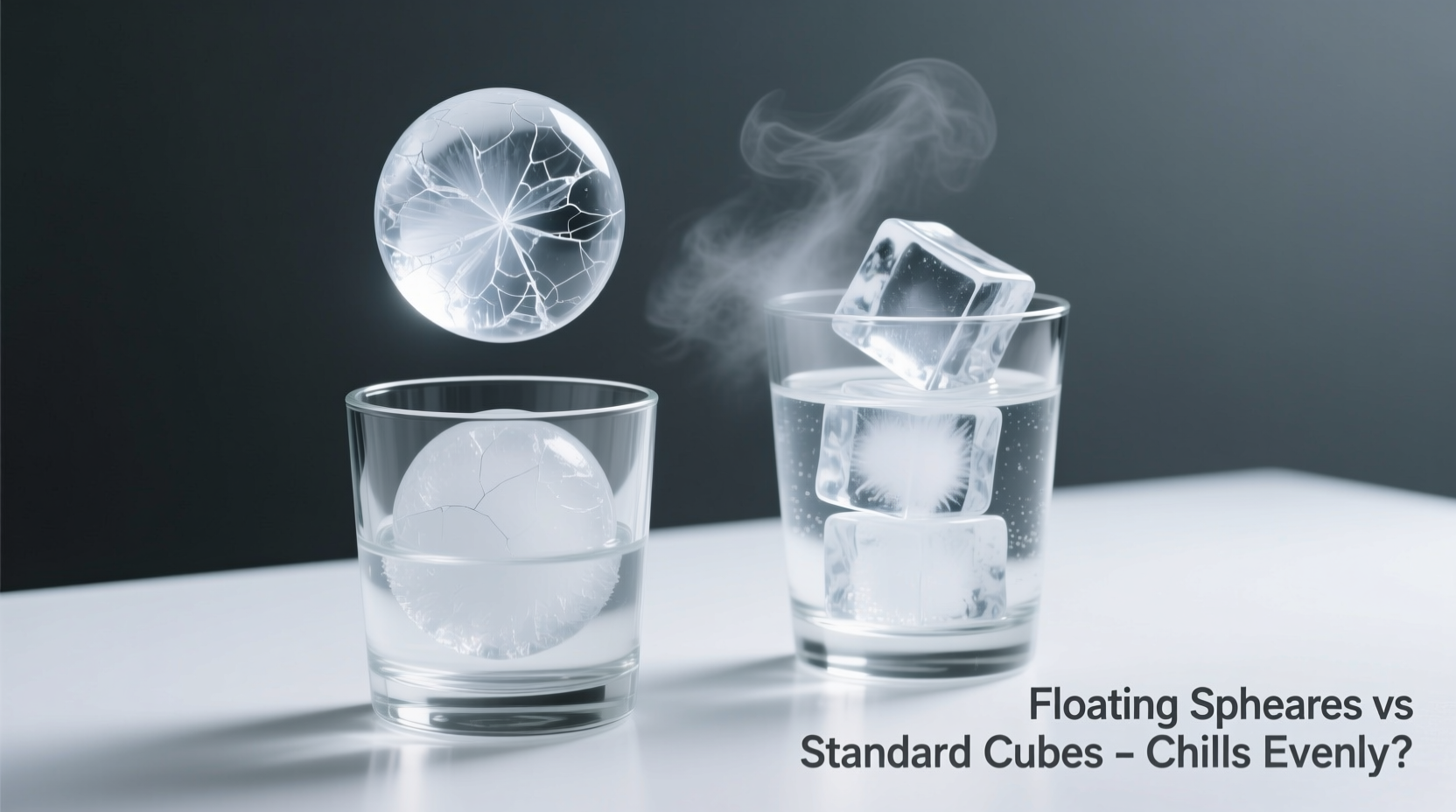 Floating Ice Spheres Vs Standard Cubes Which Chills Evenly