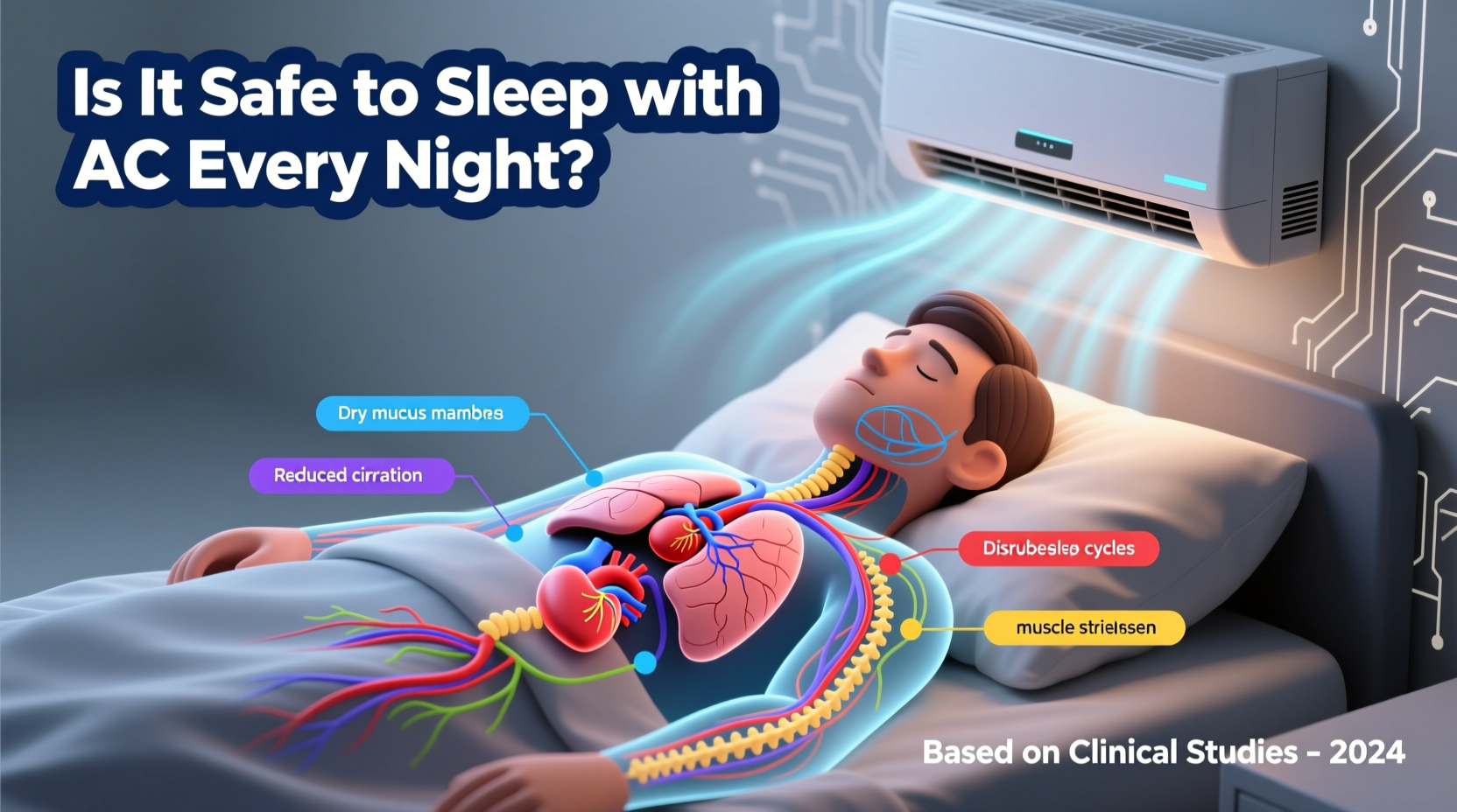 Is It Safe To Sleep With Air Conditioning On Every Night And What It ...