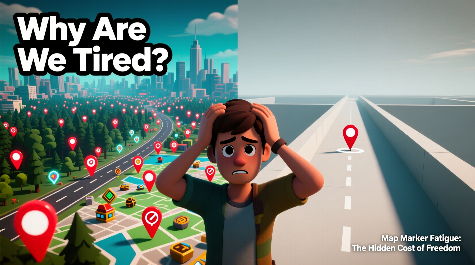 Open World Vs Linear Games Why Are Players Getting Fatigue From Map Markers