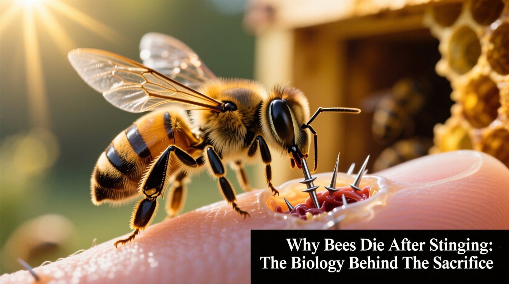 Why Do Bees Die After Stinging Biology Behind The Sacrifice