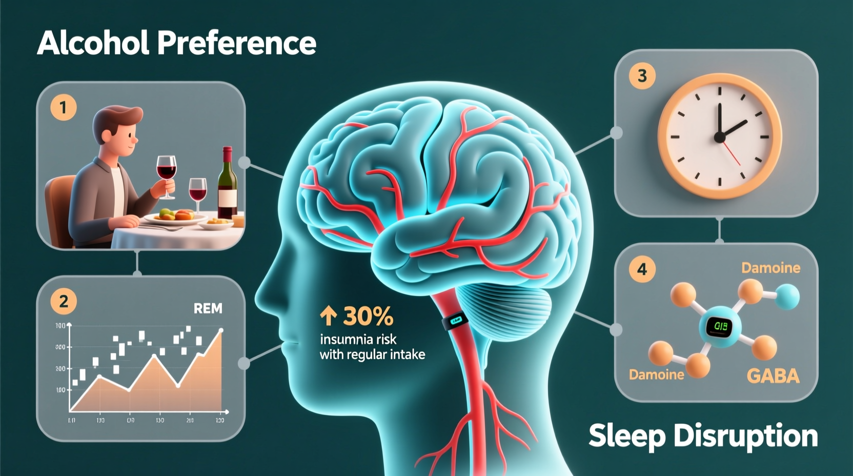 Is There A Link Between Alcohol Preference And Sleep Patterns