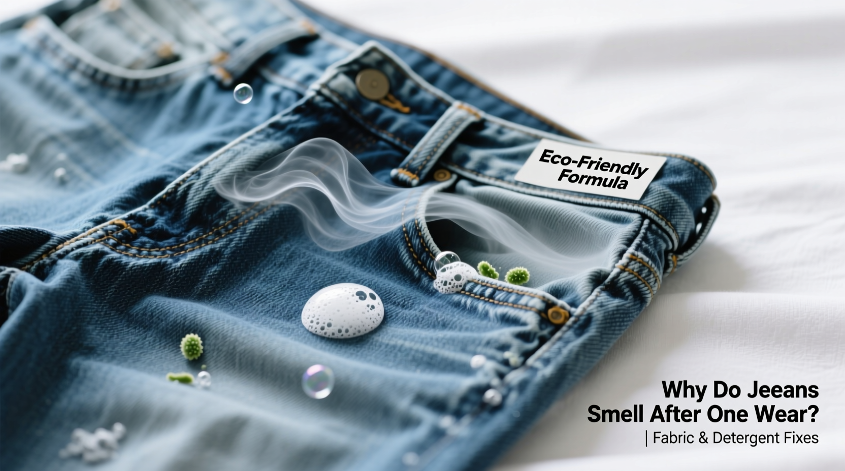 Why Do My Jeans Smell Weird After One Wear Fabric And Detergent Fixes