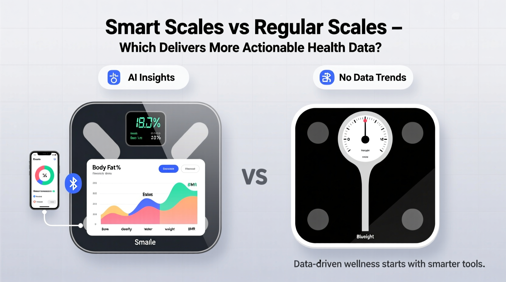 Smart Scales Vs Regular Scales Which Gives More Actionable Health Data