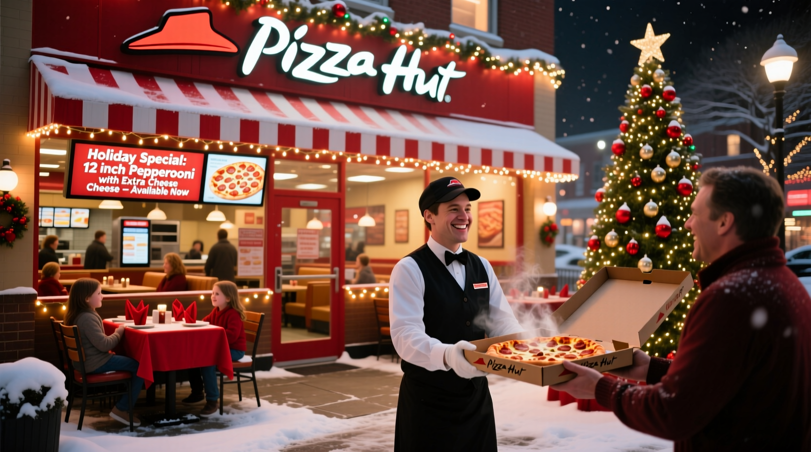 Is Pizza Hut Open on Christmas Eve 2025?