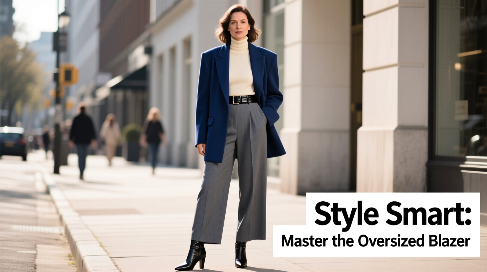 How To Style Oversized Blazers Without Looking Swallowed Whole Expert Tips