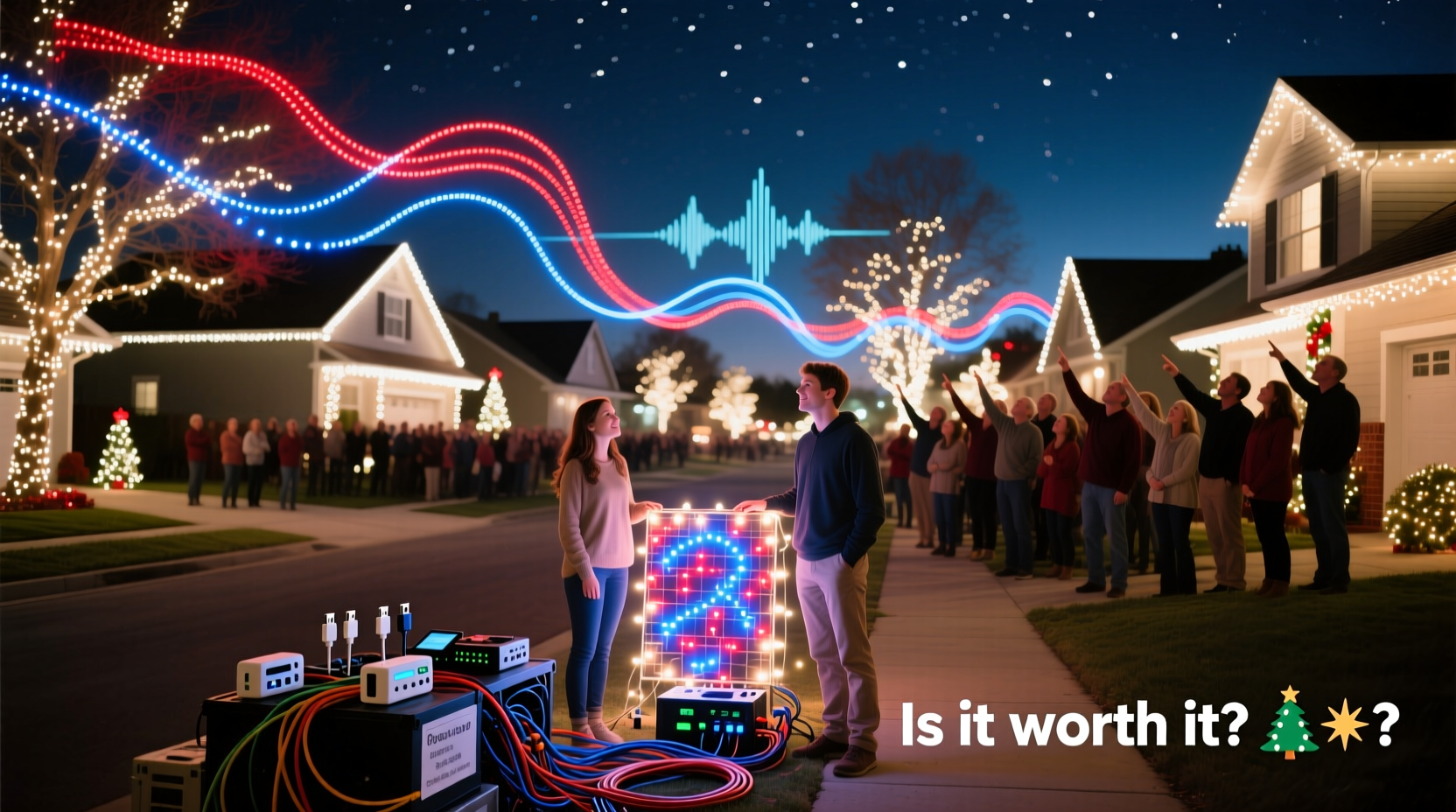 Synchronized Christmas Lights Are They Worth The Setup For Neighborhood ...