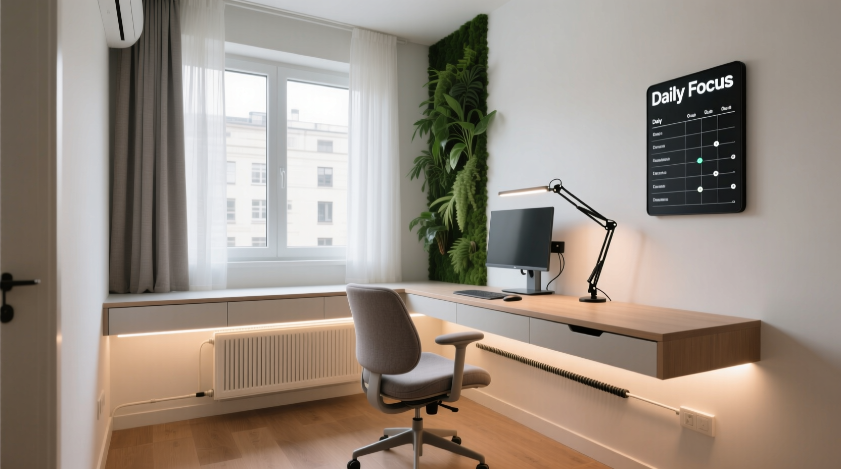 How To Create A Productive Workspace In A Tiny Apartment Without Distractions