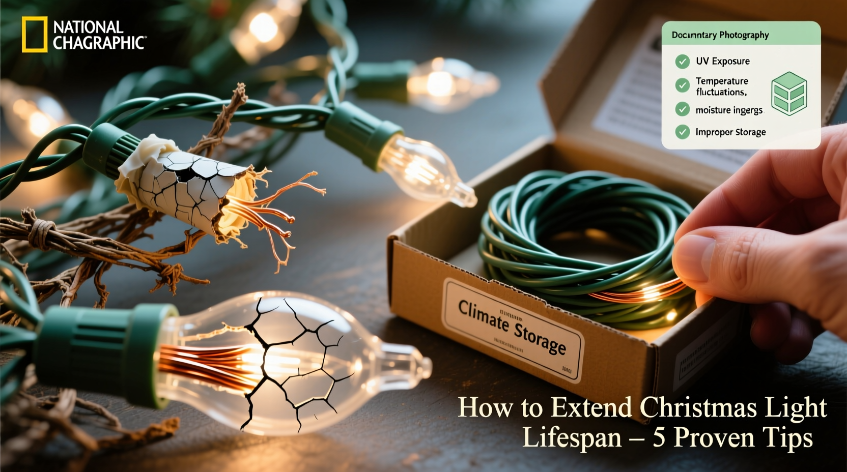 Why Do Christmas Lights Get Brittle And How To Extend Their Lifespan