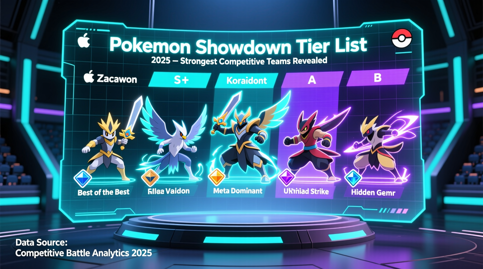 Pokemon Showdown Tier List 2025 Strongest Competitive Teams Revealed