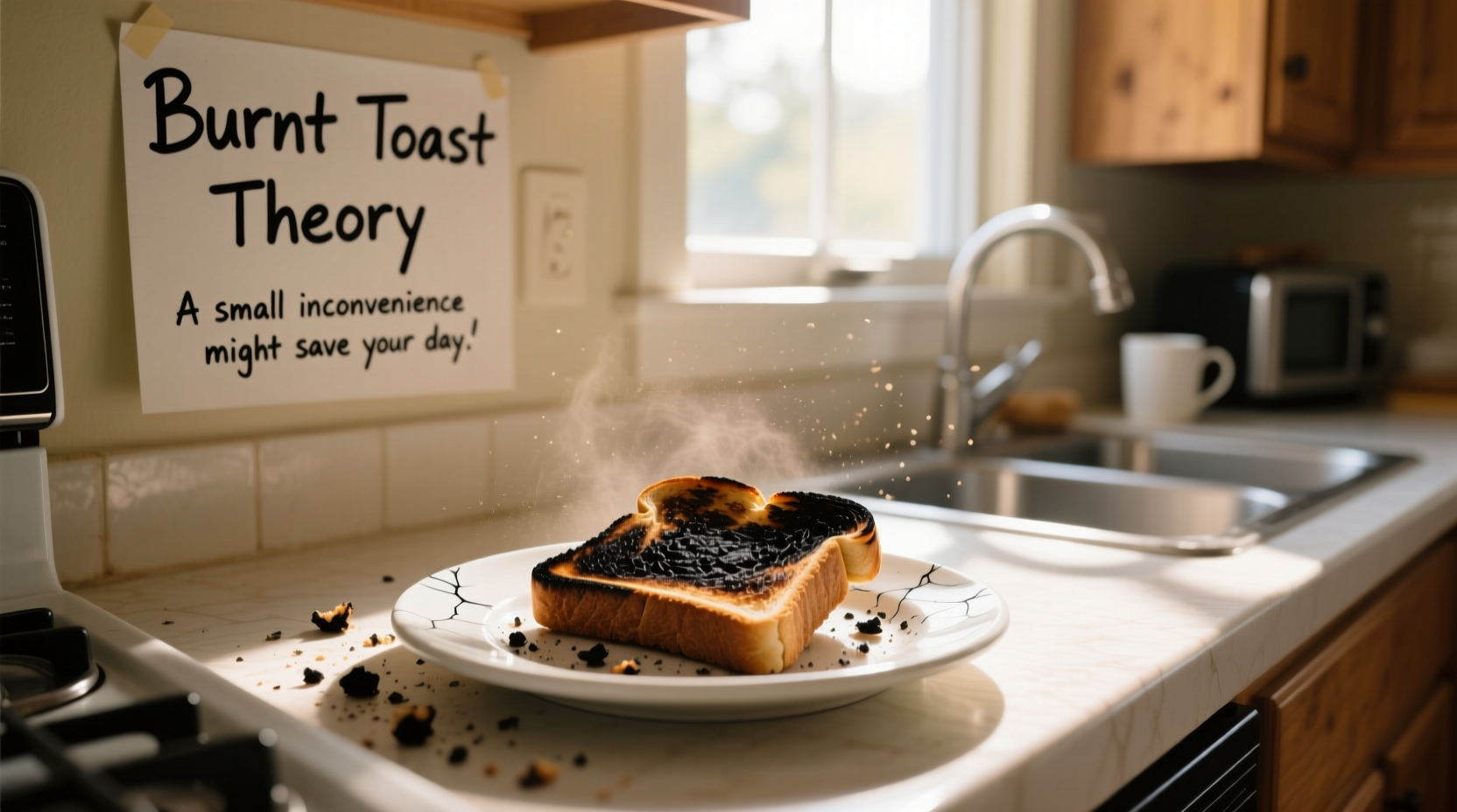 Burnt Toast Theory Explained How A Minor Inconvenience Might Save Your Day