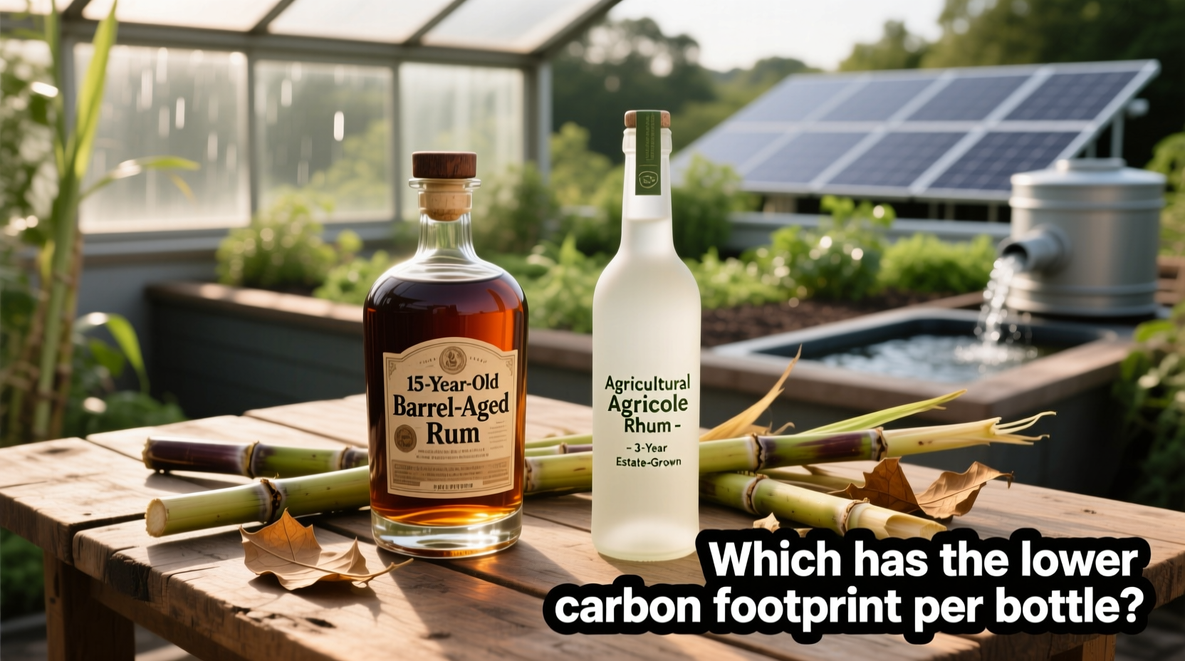 Aged Rum Vs Agricole Rhum For Sustainable Sipping Which Has Lower ...