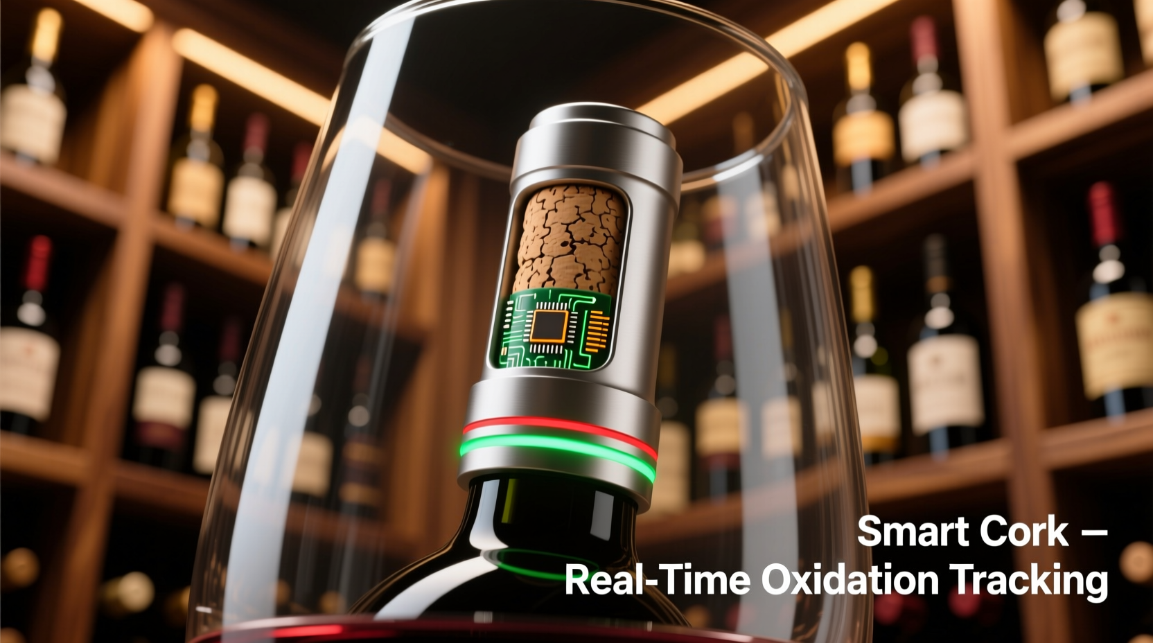 Smart Cork For Wine Bottles Does It Really Track Oxidation Levels